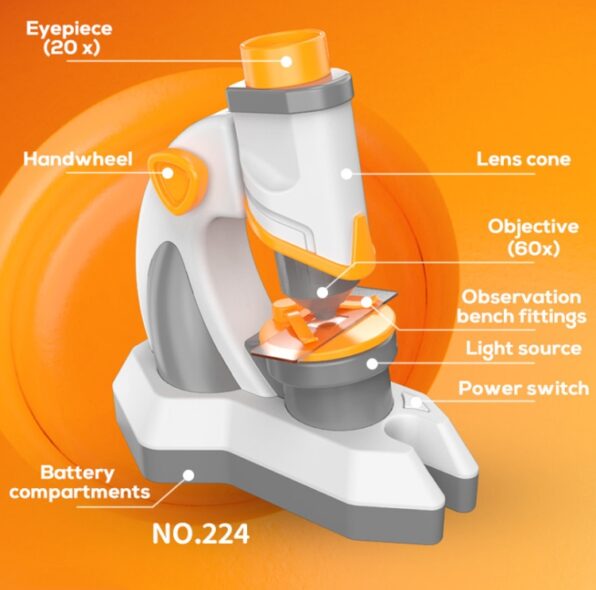 Microscope For Children Biological Science Education Toys – Toyzee