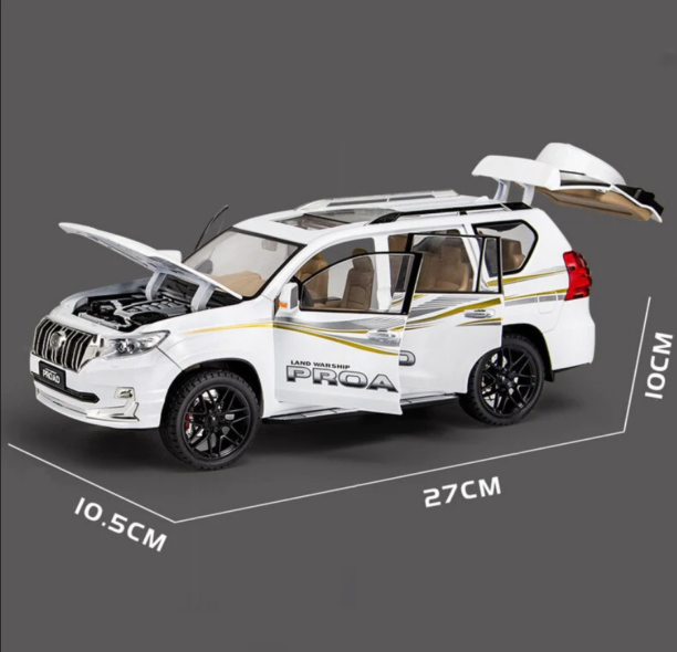 Prado Land Cruiser – Diecast Model Car – Toyzee