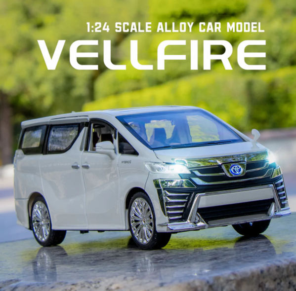Toyota Vellfire – Diecast Model Car – Toyzee