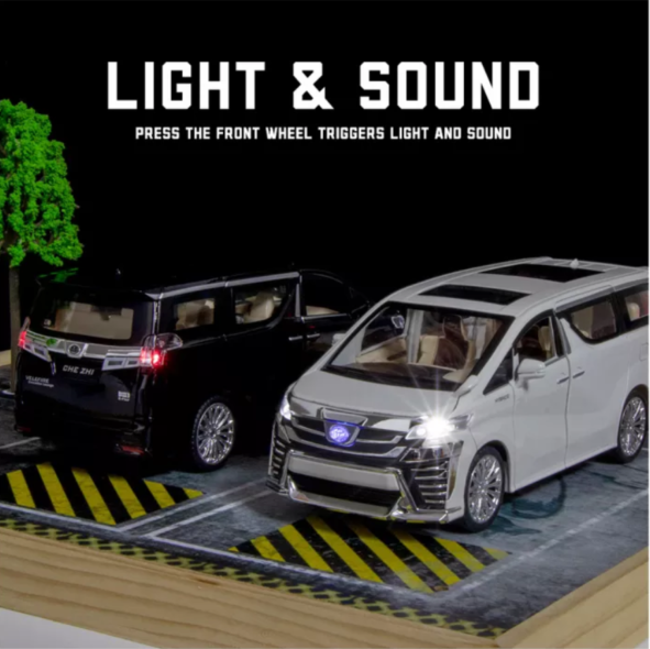Toyota Vellfire – Diecast Model Car – Toyzee