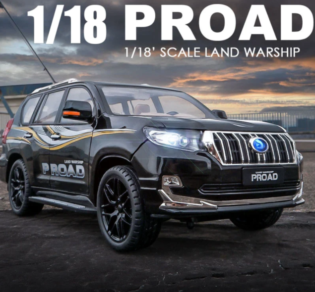 Prado Land Cruiser – Diecast Model Car – Toyzee