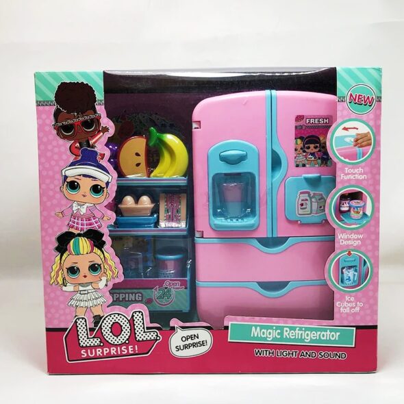 Magic Refrigerator With Light And Sound – Toyzee