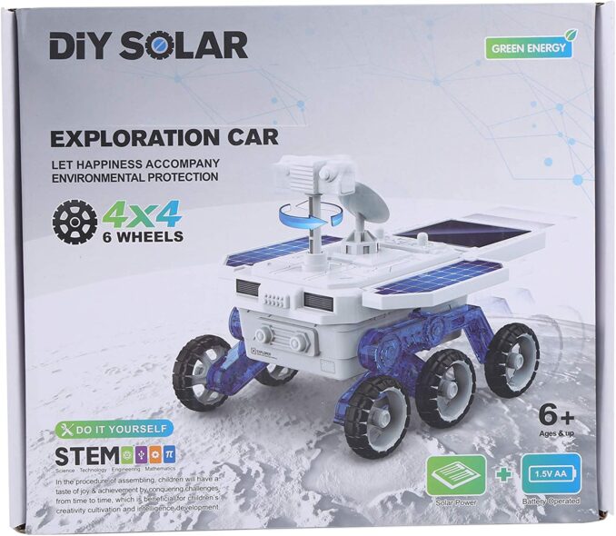DIY SOLAR – MARS EXPLORATION CAR – Toyzee
